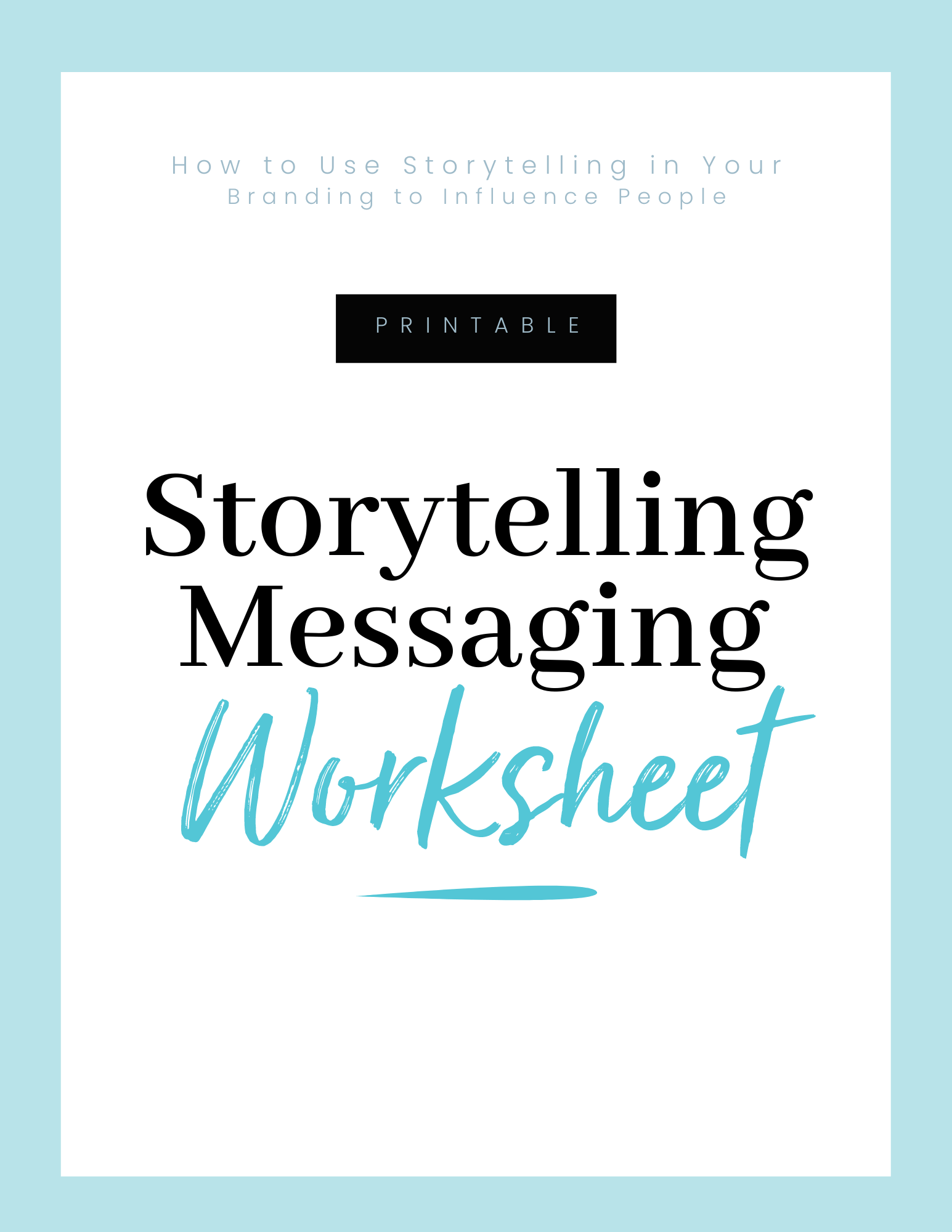 How To Use Storytelling To Influence People