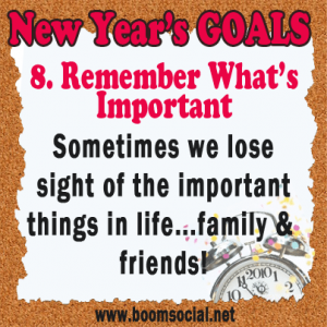12 Highly Effective New Year's GOALS!
