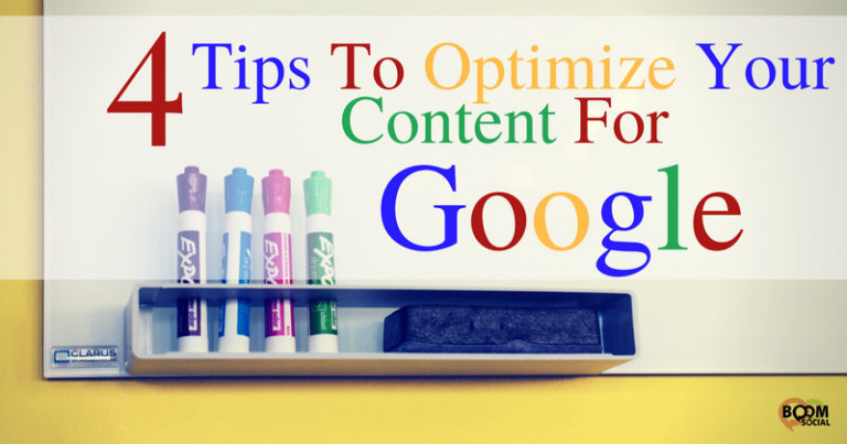 4 Tips To Optimize Your Content For Google – Kim Garst | AI Marketing ...