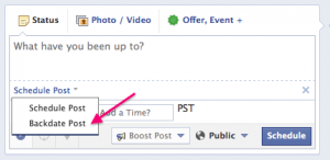 How to Schedule Your Posts on Facebook