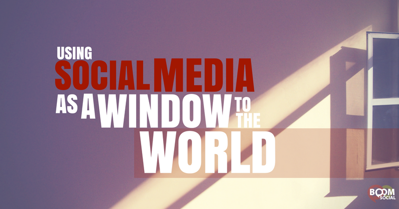 Using Social Media as a Window to the World