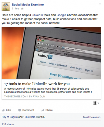 How to Provide Valuable Content on Facebook Without Creating It