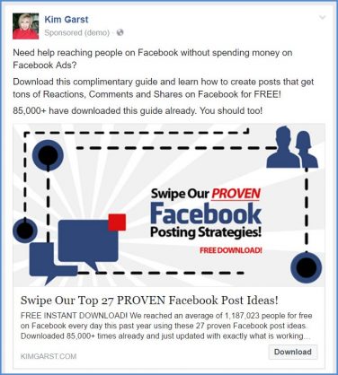 5 Examples of Facebook Ads That Worked and Why - Kim Garst | AI ...