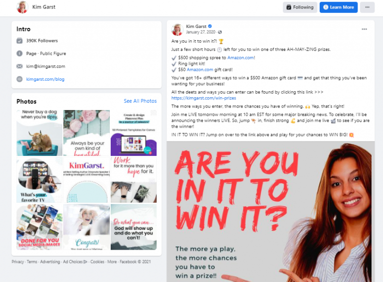17 Killer Facebook Post Ideas For Small Business Owners Kim Garst