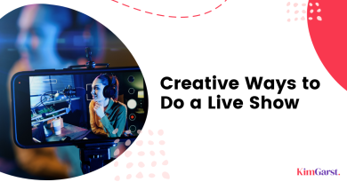Creative Ways to Do a Live Show – Kim Garst | AI Marketing That Works