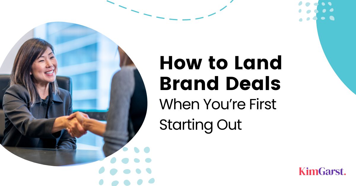 Land Brand Deals - Kim Garst | AI Marketing That Works