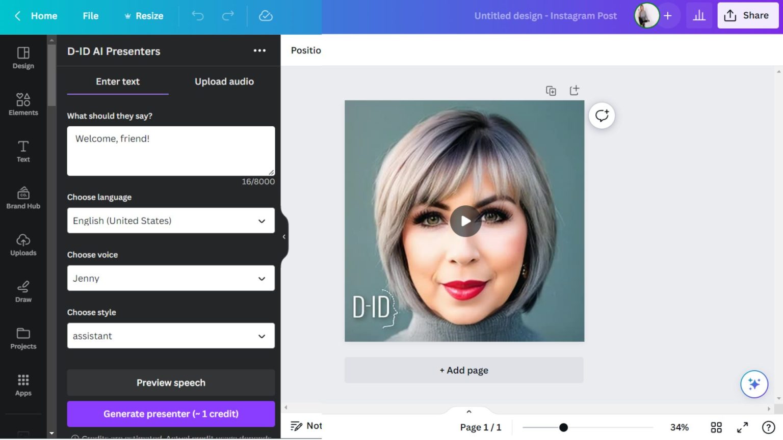 How to Make AI Video Avatars with Canva: Step-by-Step Tutorial for ...