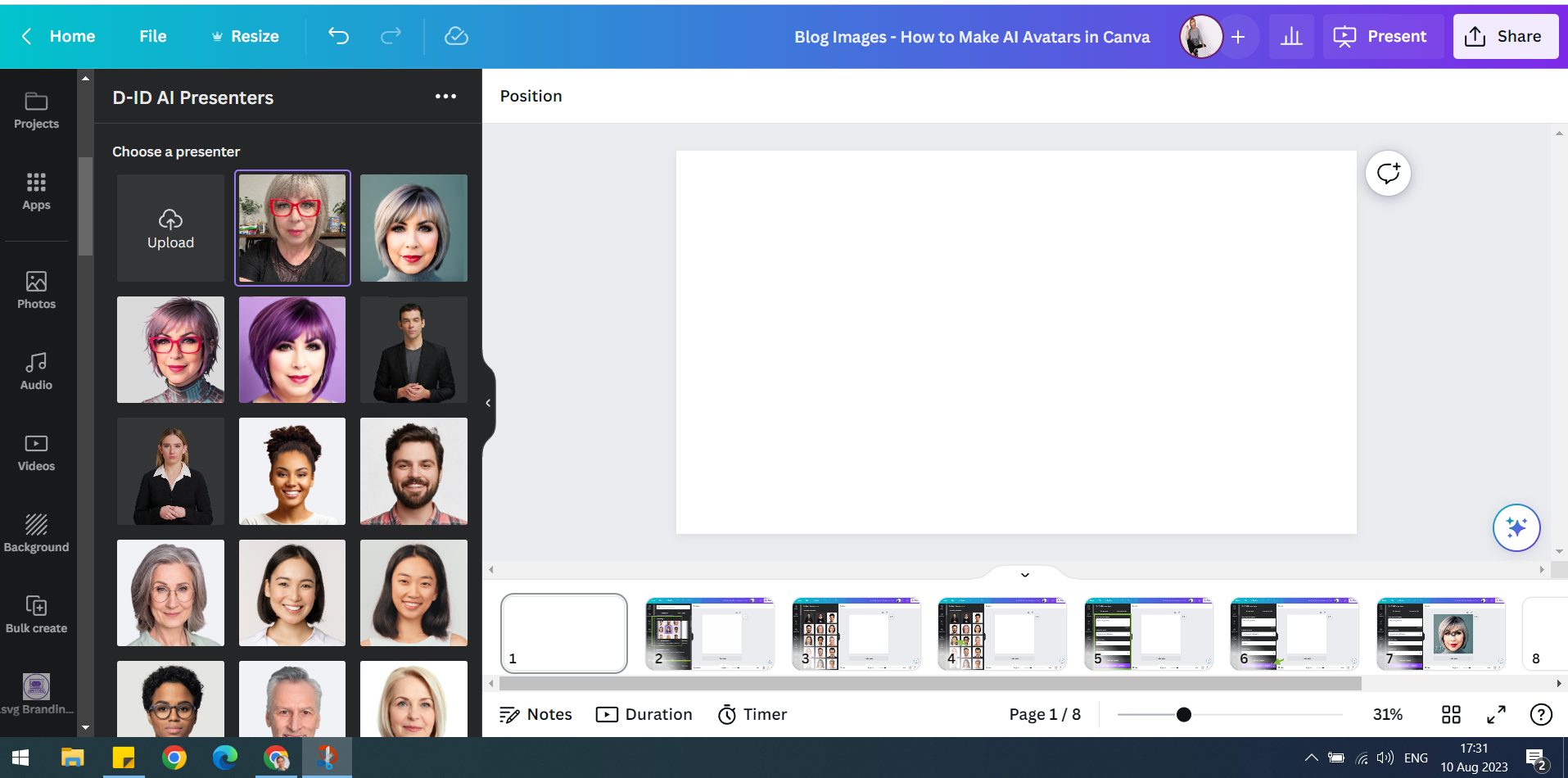 How to Make AI Video Avatars with Canva: Step-by-Step Tutorial for ...